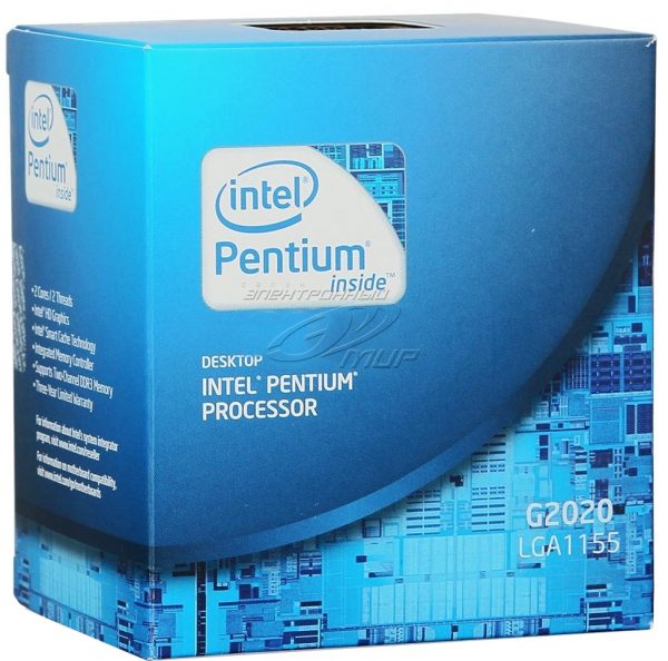 CPU - Intel® Pentium® Processor G2020 - sản phẩm chính hãng