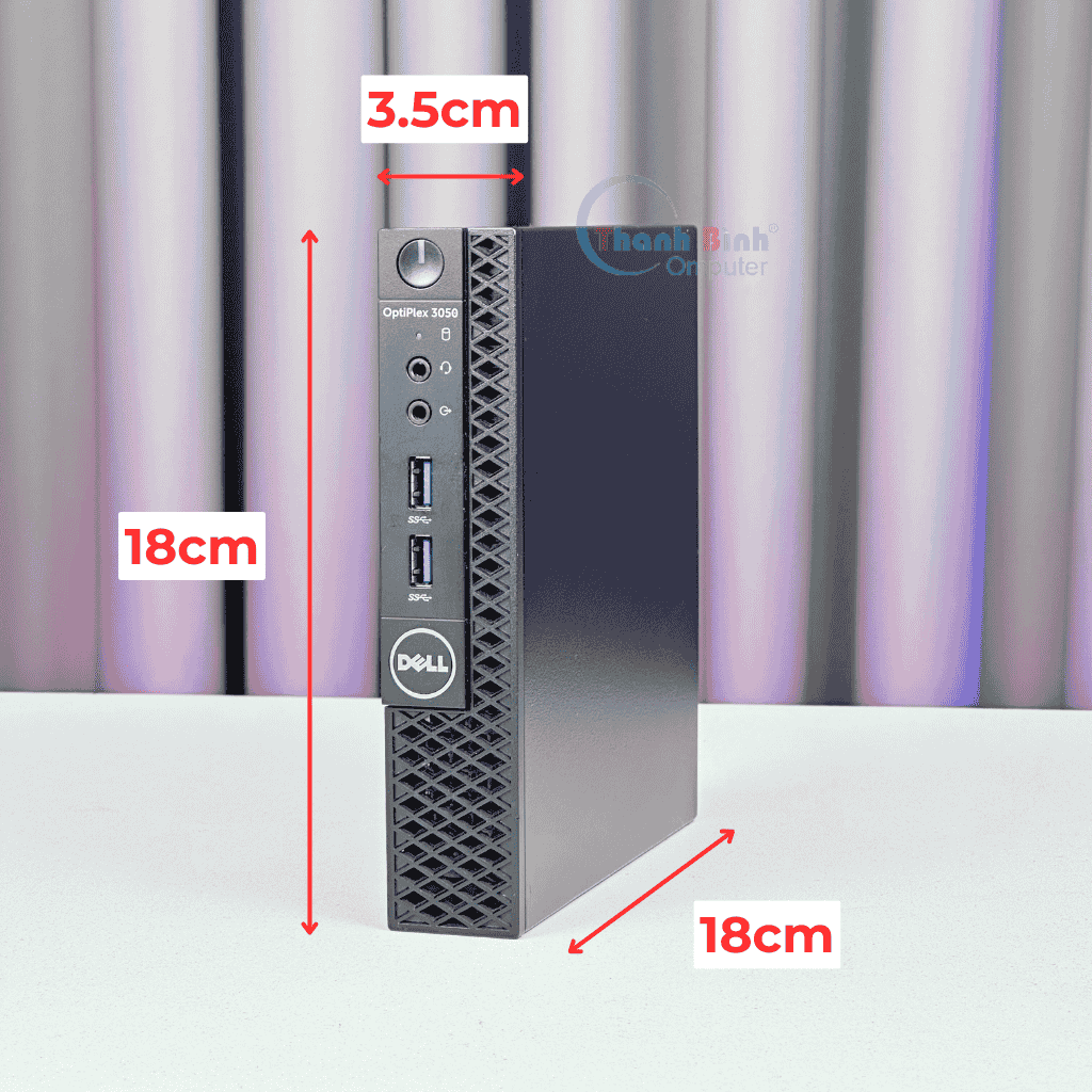 DELL 3050 Micro: Chip Pentium G4400/ Ram 8GB/ SSD 120GB/ Wifi